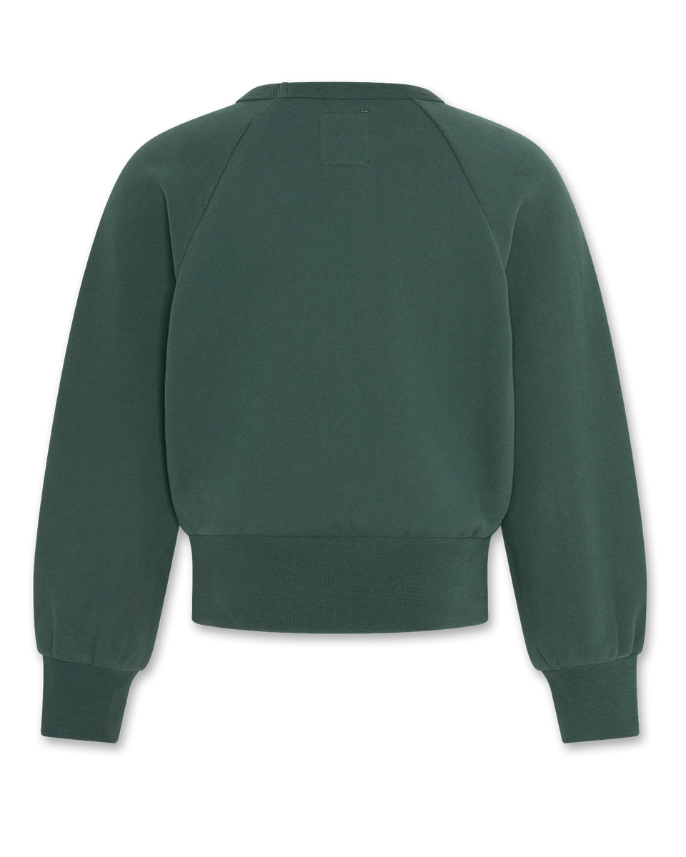 Aya School Green Sweater Ao76